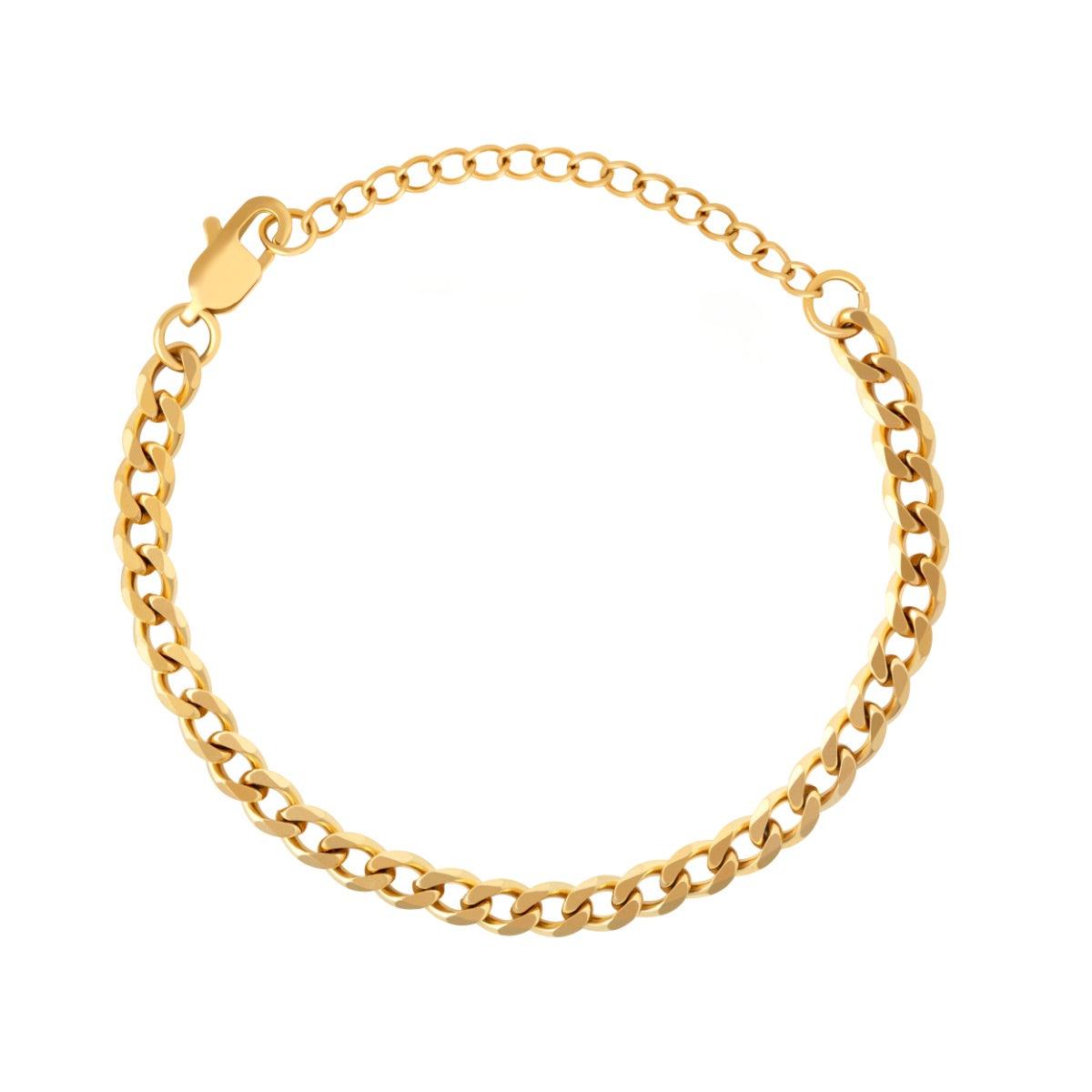 Gold Cuban Bracelet – Customcuff
